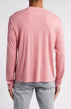Johnnie-o Brennan 2.0 Long Sleeve Pocket T-shirt - Bandana