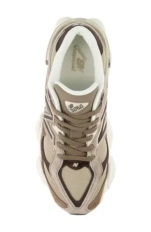 NEW BALANCE 9060 Lace-up Sneakers - Thunder Brown/stonewear