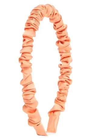 L. Erickson Sina Ruched Headband - Melon