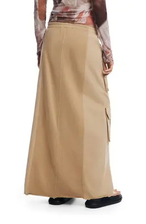 Desigual Fal Preston Cargo Maxi Skirt