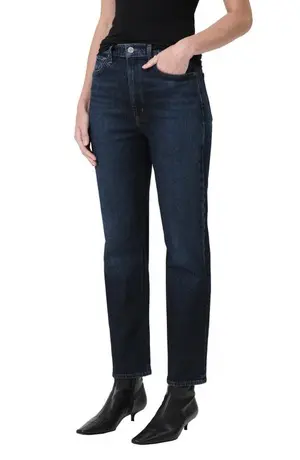 AGOLDE High Waist Stovepipe Jeans