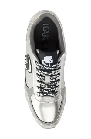Karl Lagerfeld Paris Meade Metallic Sneakers