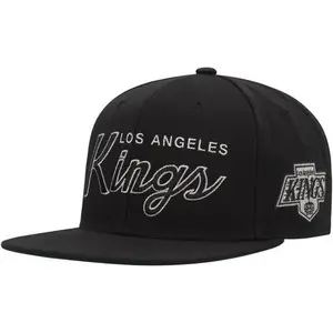 Mitchell & Ness Los Angeles Kings Core Team Script 2.0 Snapback Hat - Black