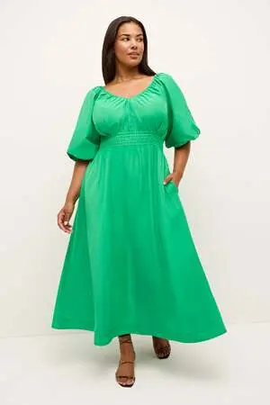 MARIE OLIVER Ava Maxi Dress - Green
