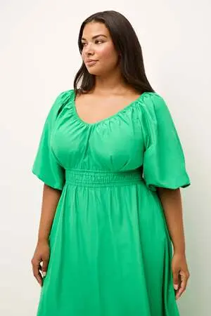MARIE OLIVER Ava Maxi Dress - Green