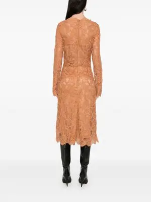 Ermanno Scervino Floral-lace Midi Dress