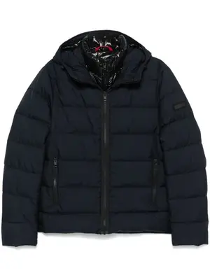 FAY Double-front Down Jacket - Blue