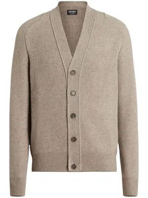 Zegna Trimmed Cardigans For Men