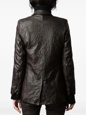 Zadig&Voltaire Verys Froisse Leather Jacket