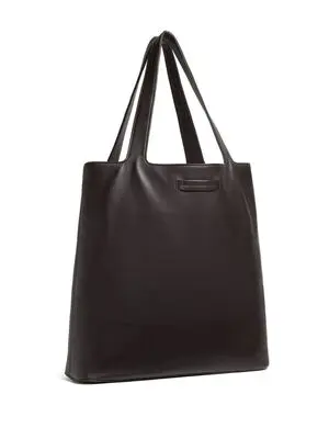 Zegna Secondskin Leather Tote Bag