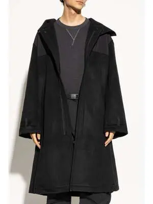Y3 Hooded Trench Coat
