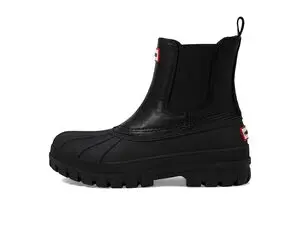 Hunter Suffolk Waterproof Mid Calf Boots - Black