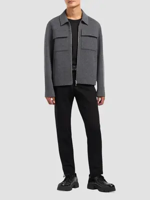 Moose Knuckles Jacque Wool-cashmere-silk Jacket