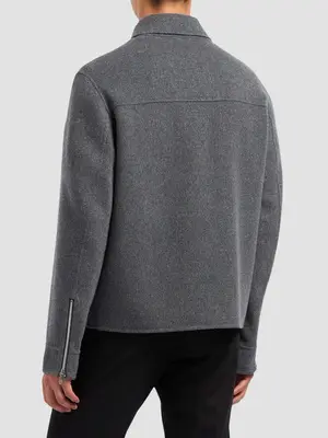 Moose Knuckles Jacque Wool-cashmere-silk Jacket