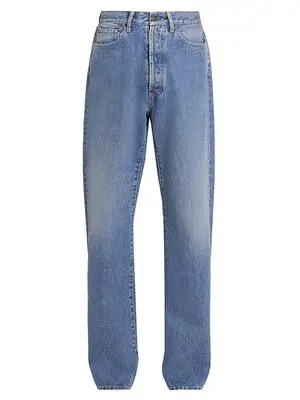 MAISON MARGIELA Denim Five-pocket Straight-leg Jeans