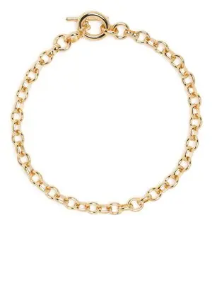 LAURA LOMBARDI Plated Portrait Chunky Chain Necklace