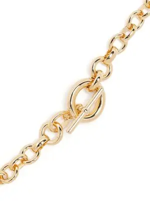 LAURA LOMBARDI Plated Portrait Chunky Chain Necklace