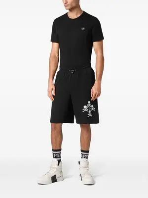 Philipp Plein Skull-print Knee-length Shorts