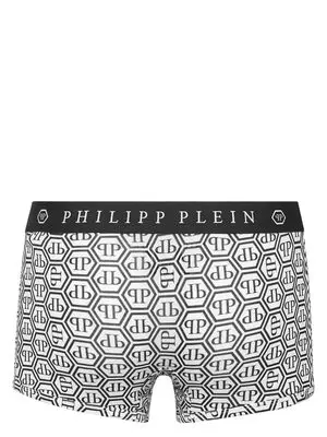 Philipp Plein Monogram Boxers - White