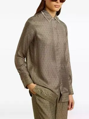 GOLDEN GOOSE Floral-print Shirt