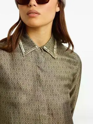 GOLDEN GOOSE Floral-print Shirt