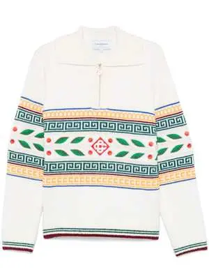 Casablanca Lauriel Jumper - White