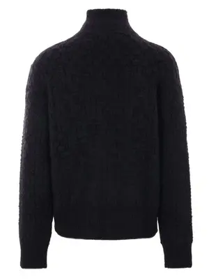 JIL SANDER Basket Weave-knit Cardigan