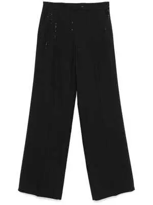TWINSET Sequin-detailing Trousers