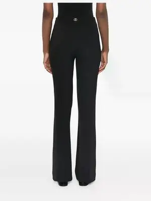 TWINSET Bootcut Trousers - Black