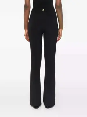 TWINSET Bootcut Trousers - Black