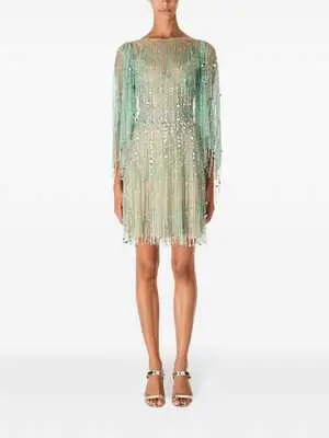 Jenny Packham Dazzle Embellished Mini Dress