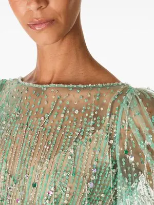 Jenny Packham Dazzle Embellished Mini Dress