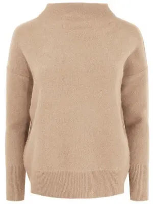 Women's Cashmere Funnel Neck Sweaters