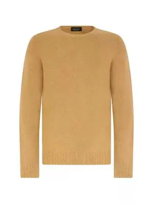 ROBERTO COLLINA Bouclé Sweater - Brown