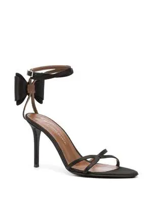 GIUSEPPE ZANOTTI 100mm Papillon Sandals - Black