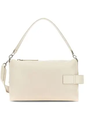 Hogan Script Bauletto Leather Shoulder Bag