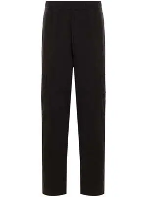 Stone Island Compass Badge Cotton Trousers - Black