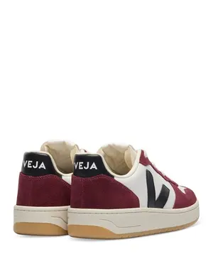 VEJA V- Low Top Sneakers - White/black