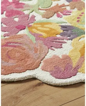 SURYA Shindig 495701 Area Rug, 2' X 3 - Pink/beige