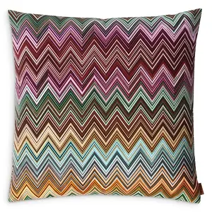 Missoni Jarris Decorative Pillow, 20 X 20 - Orange Multi