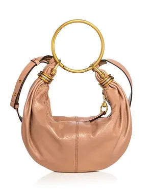 Chloé Small Bracelet Hobo Bag - Woodrose
