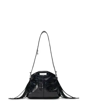 Maje Gold Tone Cross Body Bags