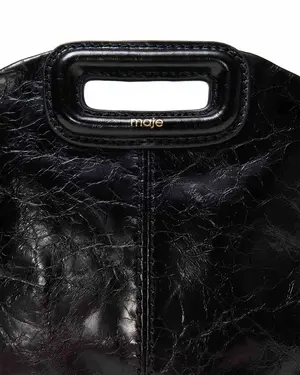 Maje Miss M Mini Bag - Black