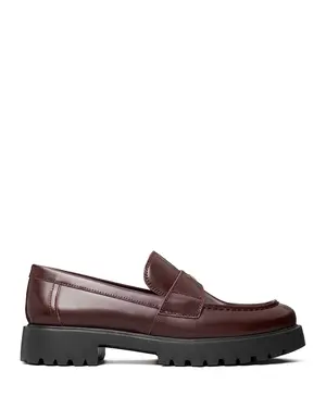 Tory Burch Classic Lug Loafers - Plum