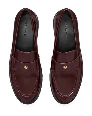 Tory Burch Classic Lug Loafers - Plum
