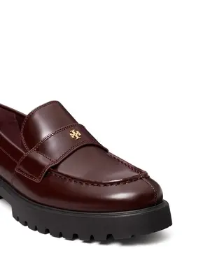 Tory Burch Classic Lug Loafers - Plum