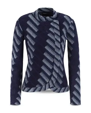 Emporio Armani Geometric Chenille Jacket