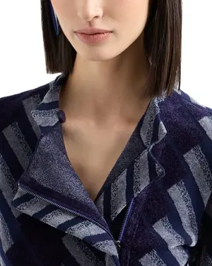 Emporio Armani Geometric Chenille Jacket