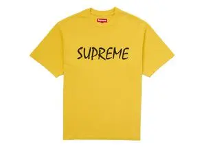 Supreme Ftp Short Sleeve Top - Yellow