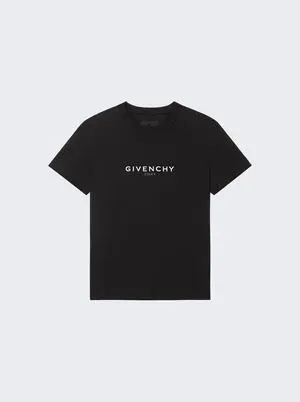 Givenchy Reverse Print Tee Black